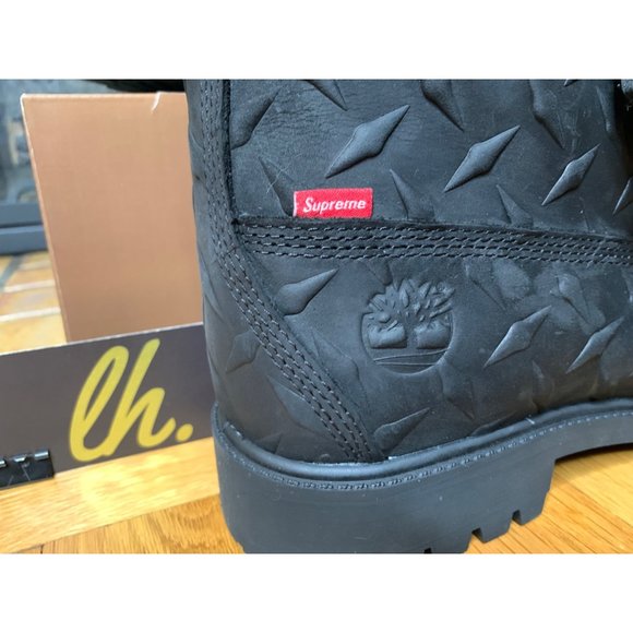 Timberland | Shoes | Mens 1 Timberland X Supreme 6 Black Diamond Plate ...